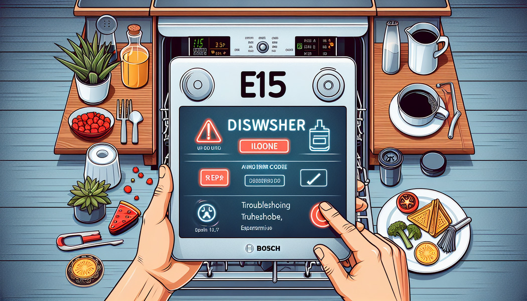 Bosch Spülmaschine E15 – Problemlösungen auf einen Blick - netstore.de