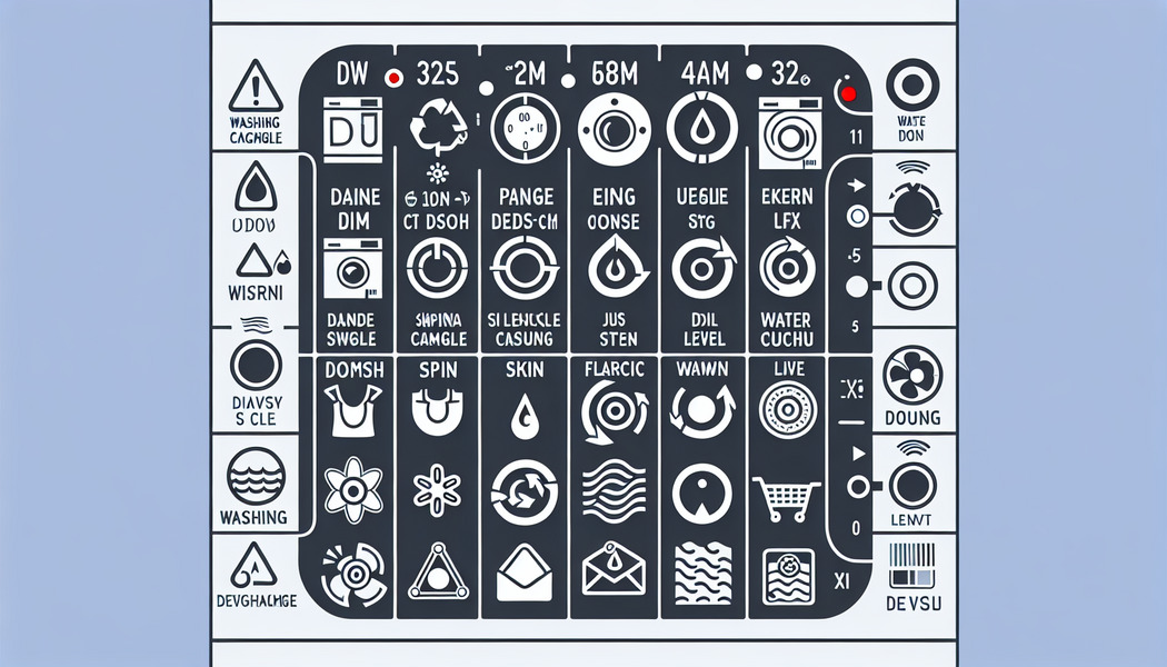 Waschmaschine Symbole – Das bedeuten die Zeichen - netstore.de